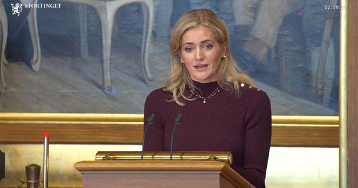Emilie Enger Mehl Mest Populær I Regjeringen Rett24